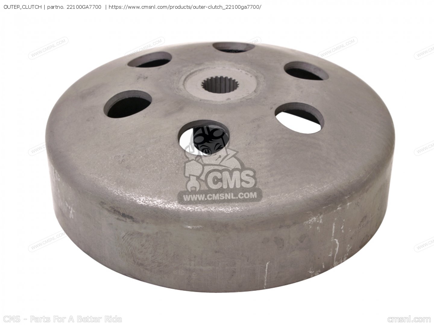 22100GA7700: OUTER,CLUTCH Honda - buy the 22100-GA7-700 at CMSNL