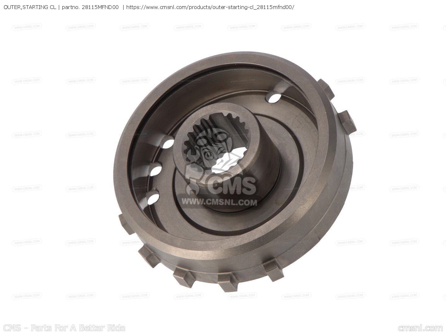 28115MFND00: OUTER,STARTING CL Honda - buy the 28115-MFN-D00 at CMSNL