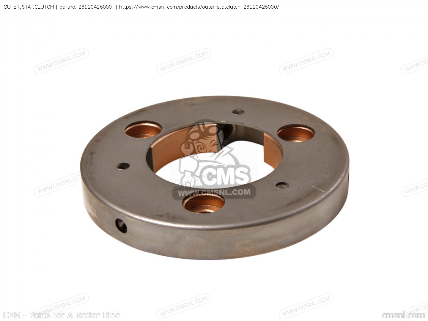 28120426000: OUTER,STAT.CLUTCH Honda - buy the 28120-426-000 at CMSNL