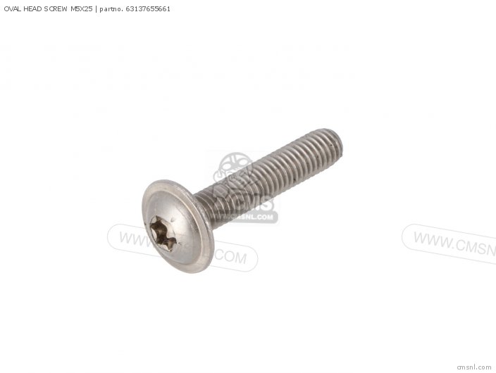 63137655661: OVAL HEAD SCREW M5X25 BMW - buy the 63 13 7 655 661 at CMSNL