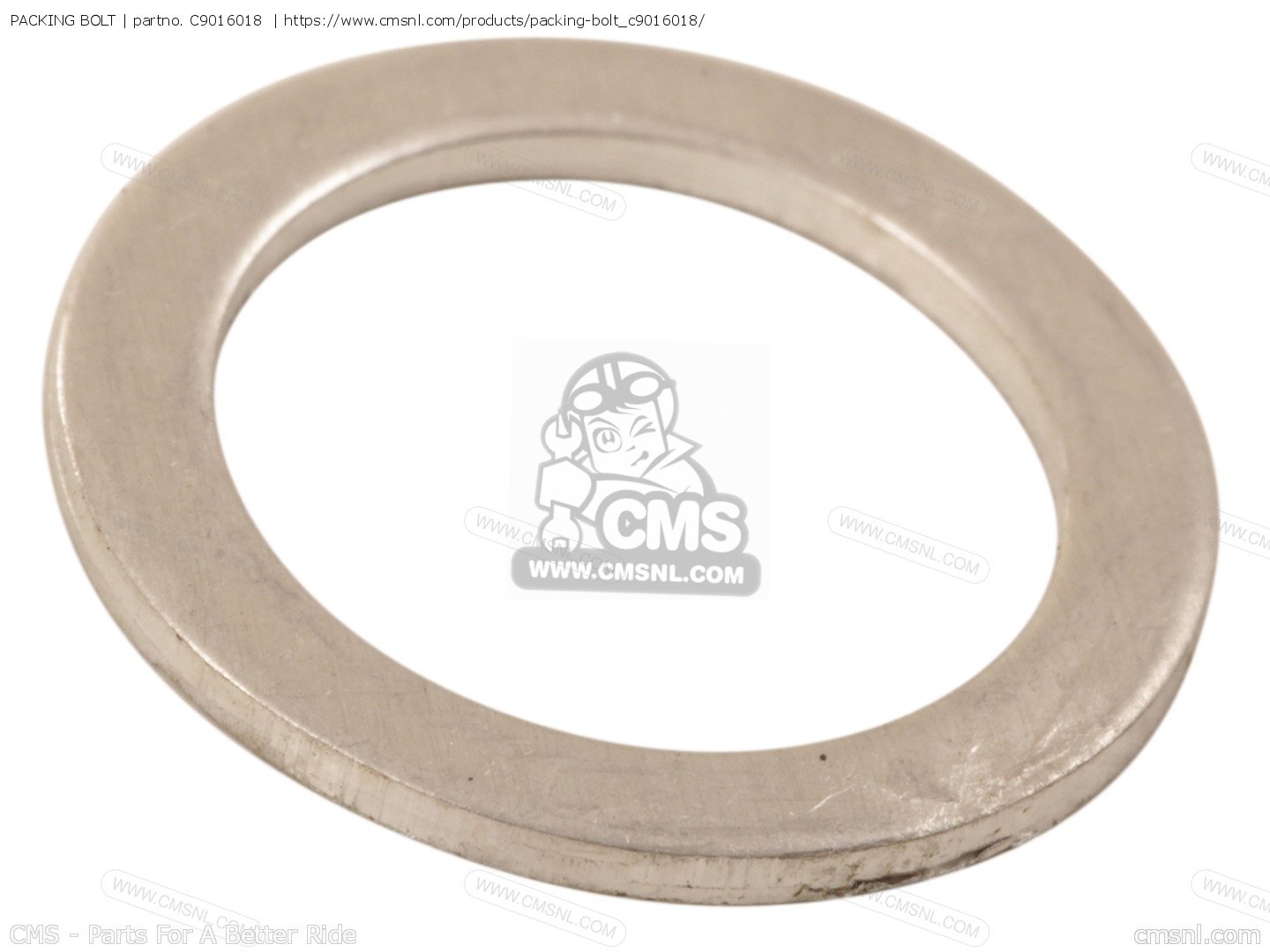 C9016018: PACKING BOLT (NAS) Honda - buy the C9016018 at CMSNL