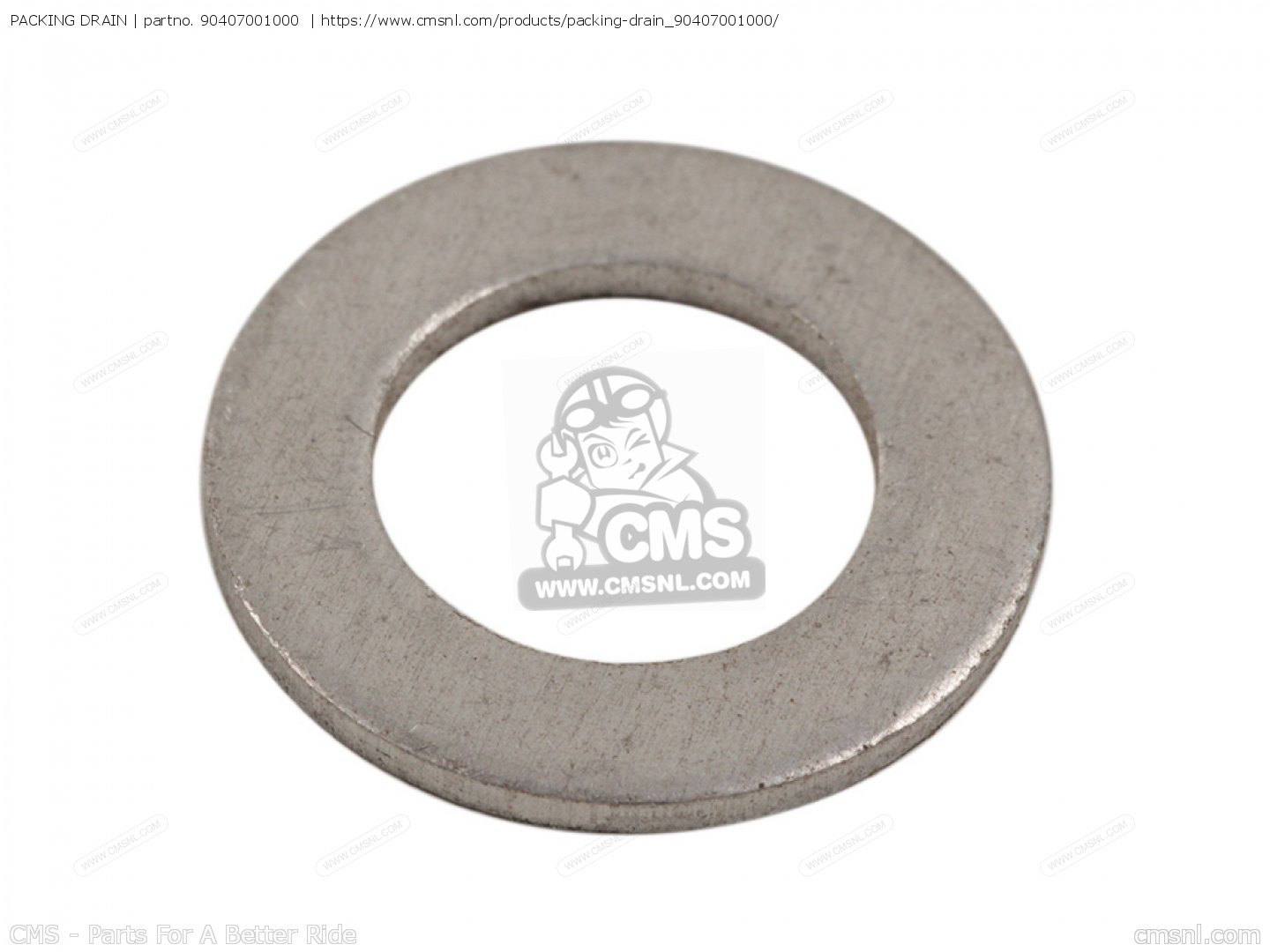 90407001000: Packing Drain Honda - buy the 90407-001-000 at CMSNL