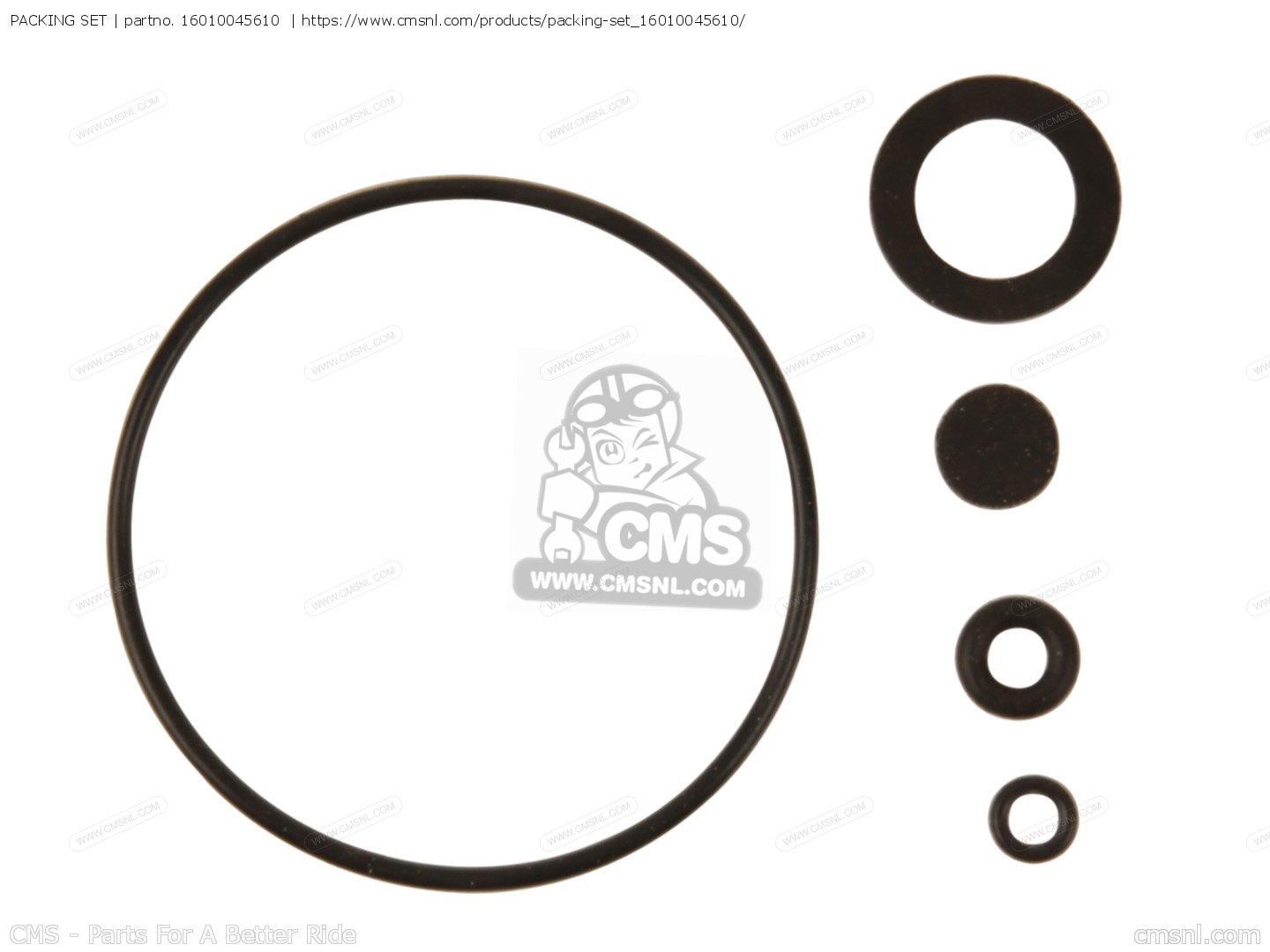 16010045610: PACKING SET Honda - buy the 16010-045-610 at CMSNL