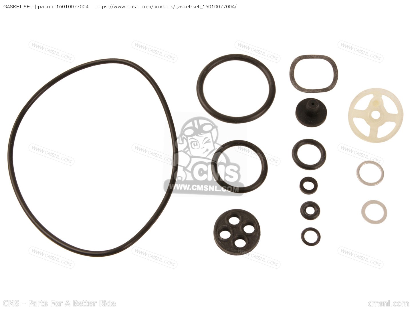 16010077004: PACKING SET Honda - buy the 16010-077-004 at CMSNL