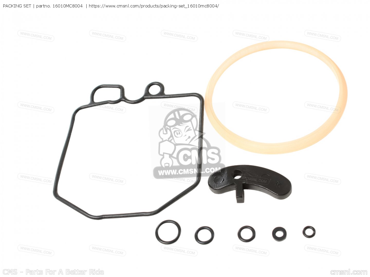 16010MC8004: PACKING SET Honda - buy the 16010-MC8-004 at CMSNL