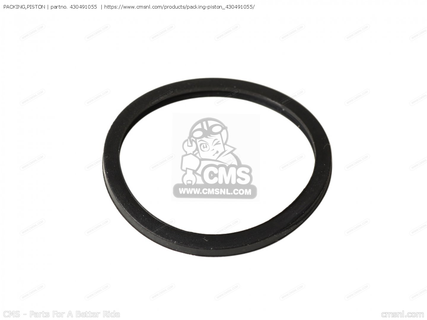 430491055: Packing,piston Kawasaki - buy the 43049-1055 at CMSNL
