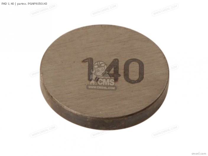 PGAP9150143: Pad 1,40 Piaggio Group - buy the AP9150143 at CMSNL