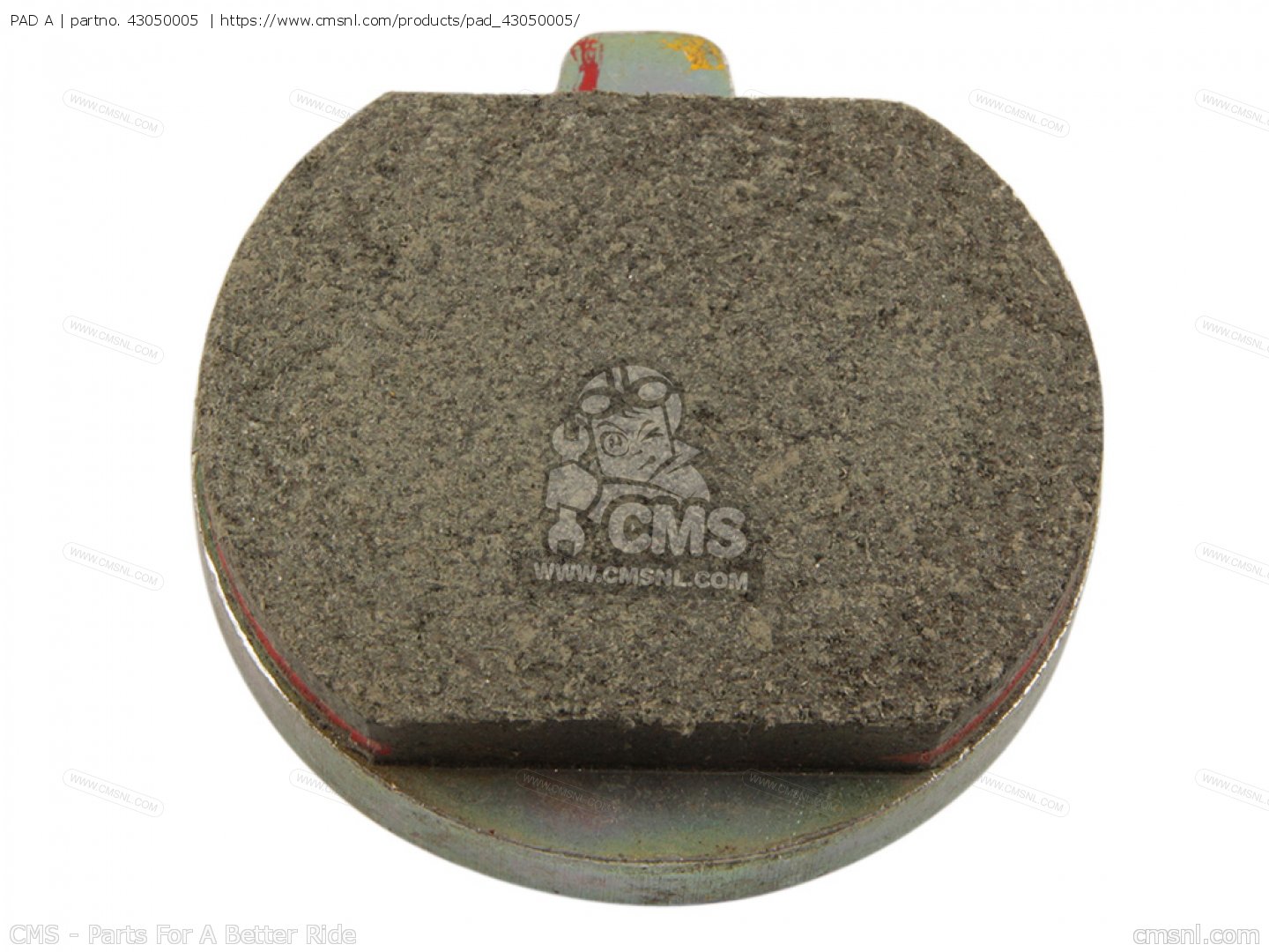 43050005: PAD A (MCA) Kawasaki - buy the 43050-005 at CMSNL