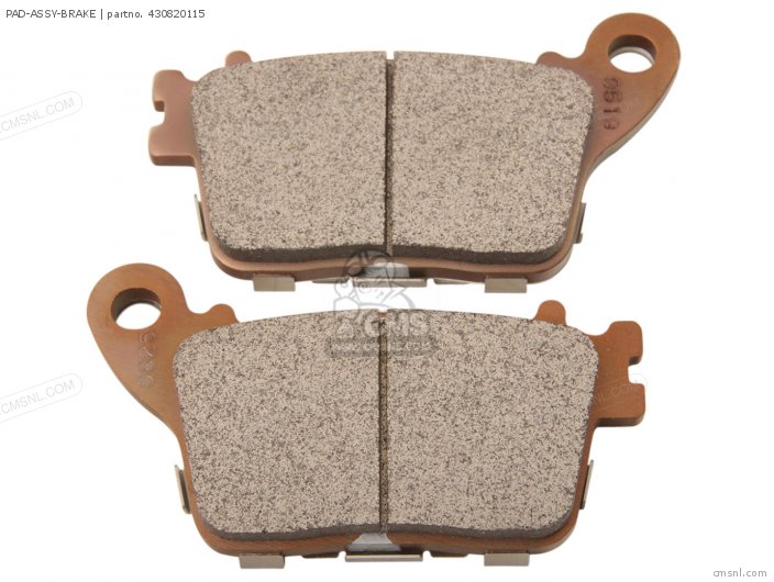 430820115: Pad-assy-brake (nas) Kawasaki - buy the 43082-0115 at CMSNL