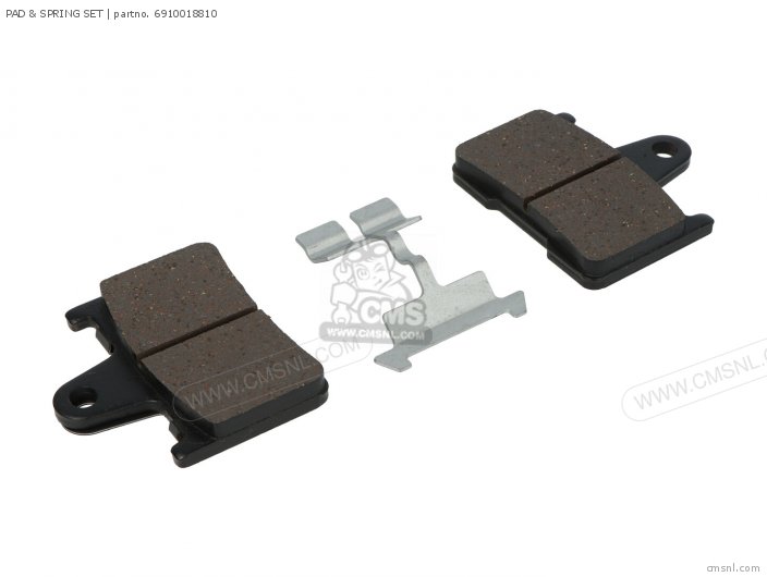 6910018810: PAD & SPRING SET (NAS) Suzuki - buy the 69100-18810 at CMSNL