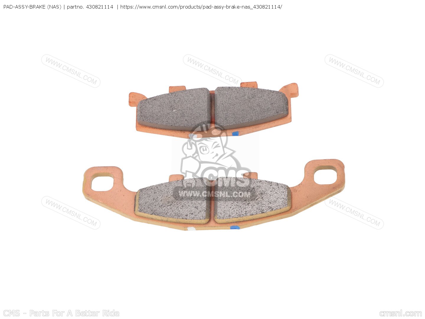 PAD-ASSY-BRAKE (NAS) for Kawasaki - order at CMSNL