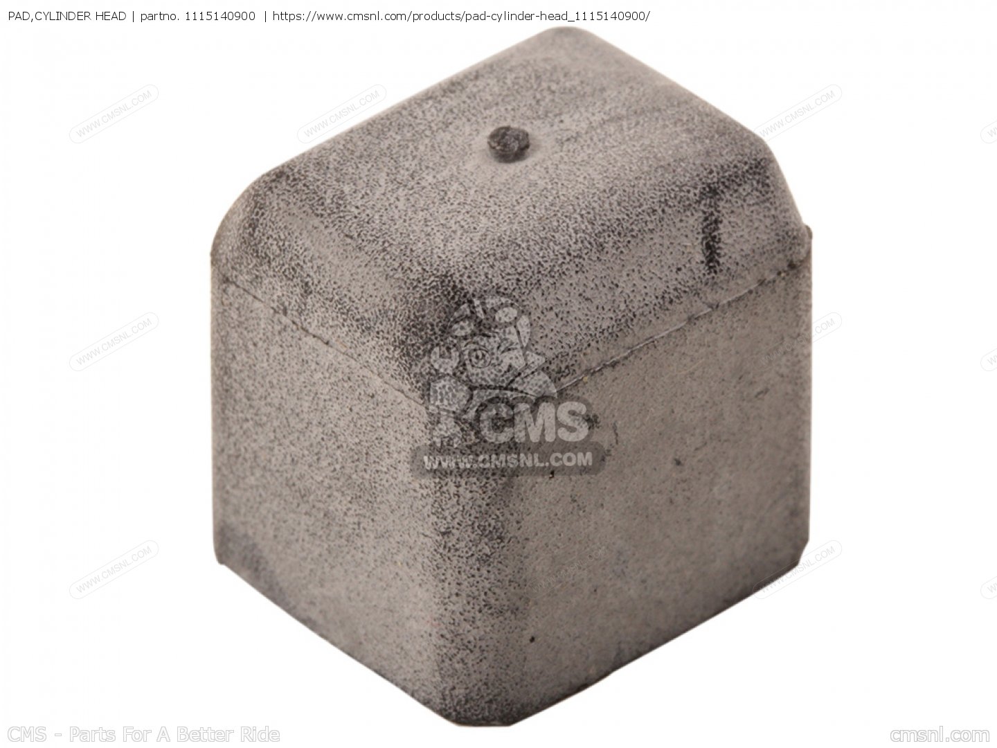 1115140900: PAD,CYLINDER HEAD Suzuki - buy the 11151-40900 at CMSNL