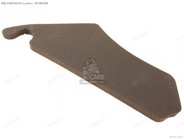 391560298: Pad,shroud,rh Kawasaki - buy the 39156-0298 at CMSNL