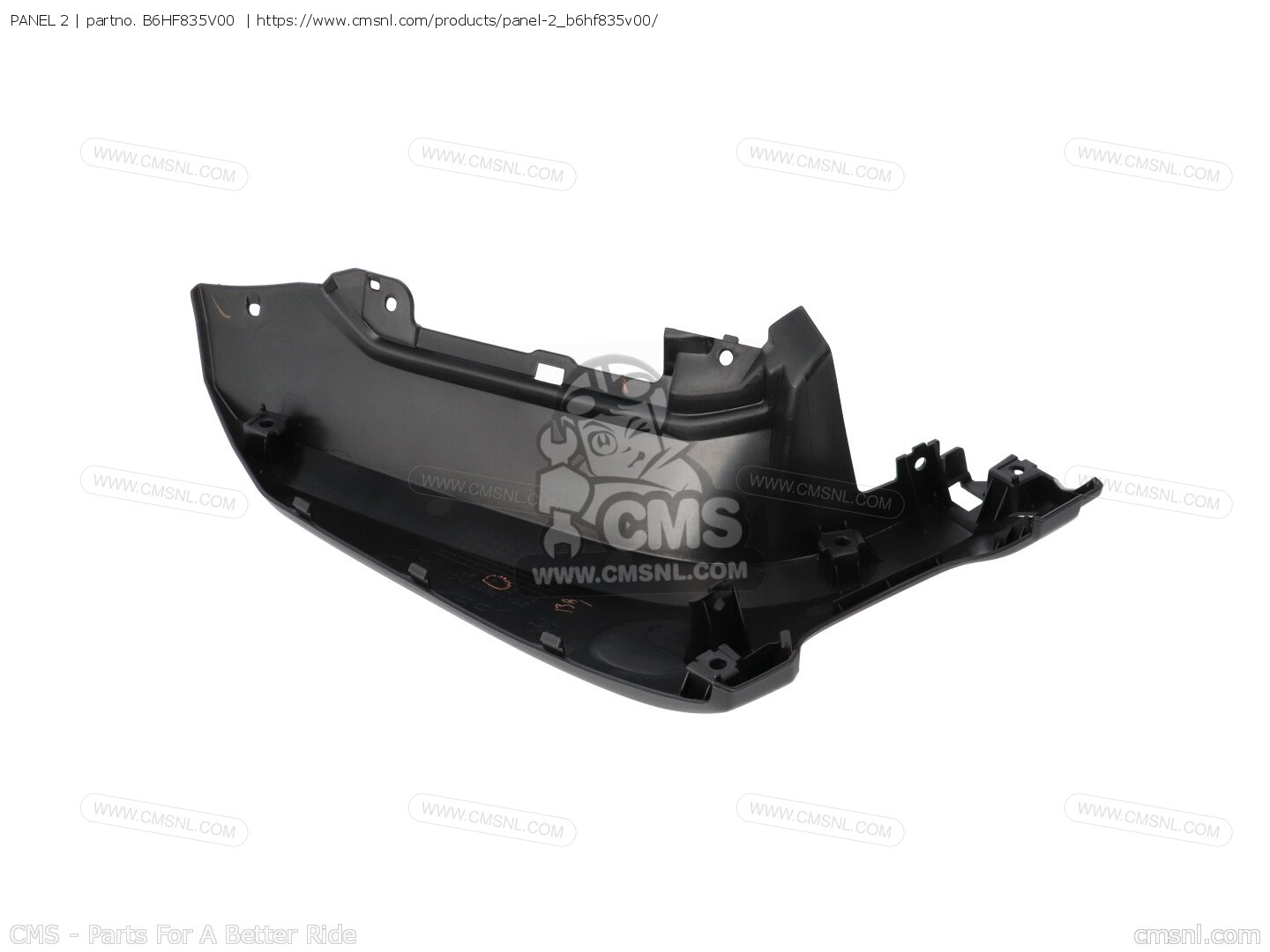 B6HF835V00: PANEL 2 Yamaha - buy the B6H-F835V-00-00 at CMSNL