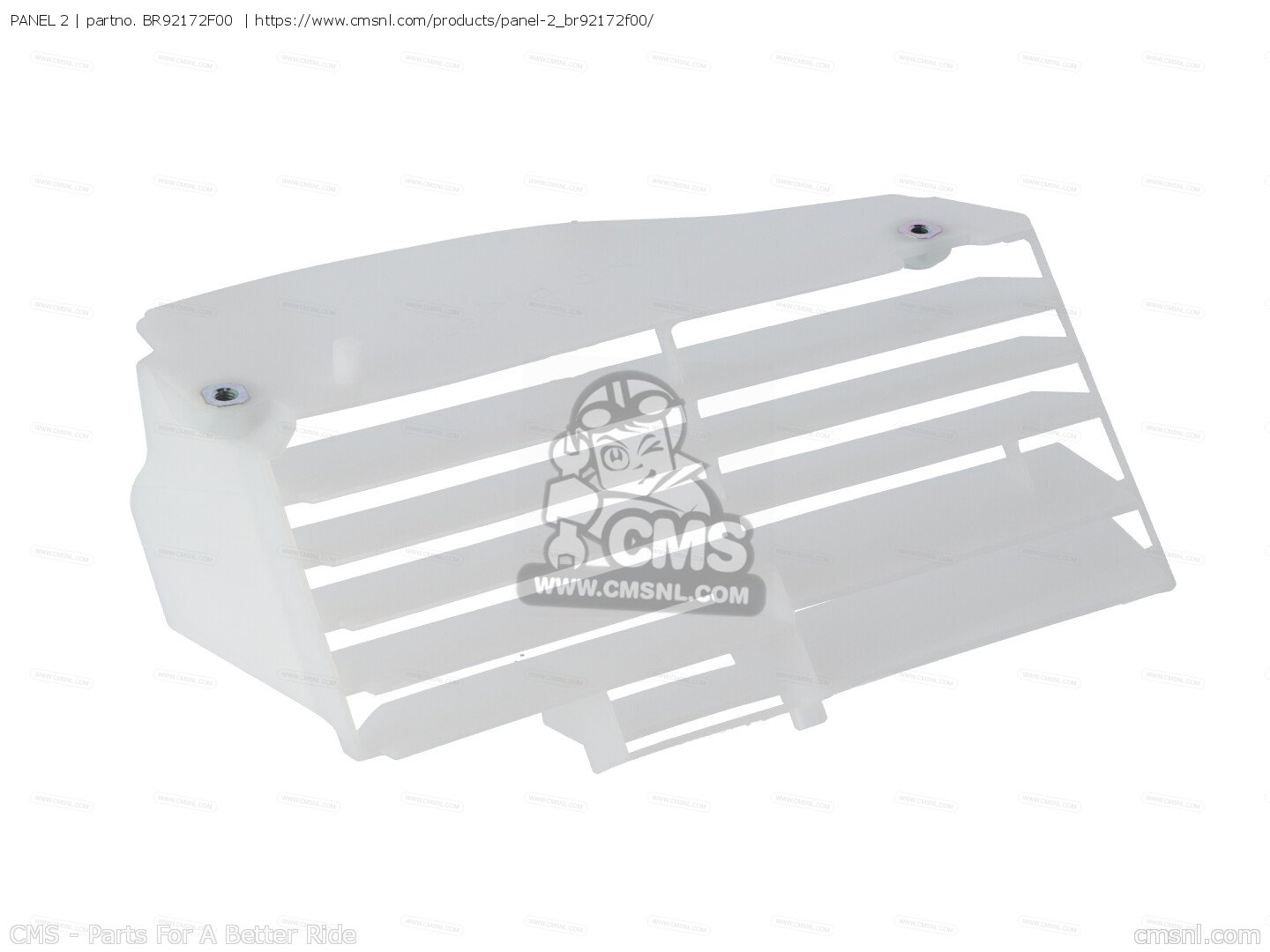 BR92172F00: PANEL 2 Yamaha - buy the BR9-2172F-00-00 at CMSNL