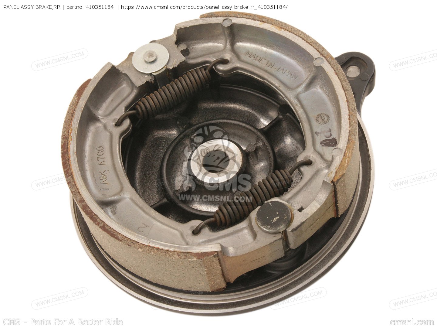 PANEL-ASSY-BRAKE,RR for EN450A2 454LTD 1986 USA CALIFORNIA CANADA ...