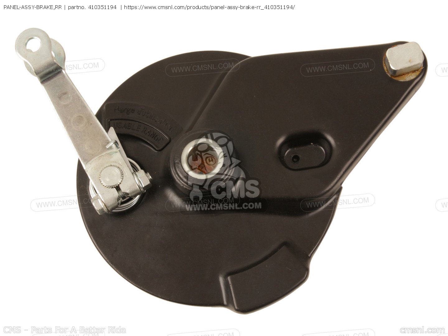 PANEL-ASSY-BRAKE,RR for KL600B1 1985 EUROPE UK FR GR IT NR SD WK ...