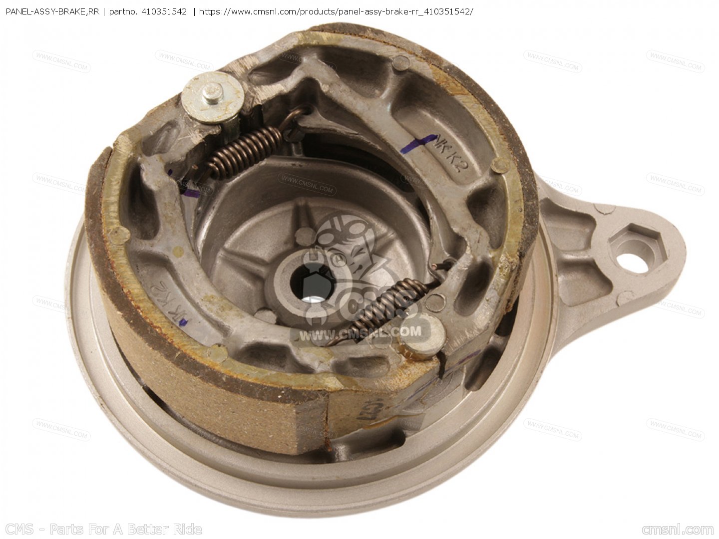 410351542: Panel-assy-brake,rr Kawasaki - buy the 41035-1542 at CMSNL