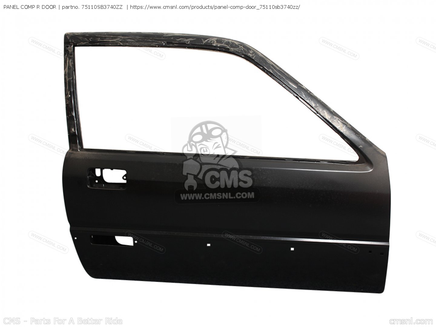 75110SB3740ZZ: Panel Comp R Door Honda - buy the 75110-SB3-740ZZ at CMSNL