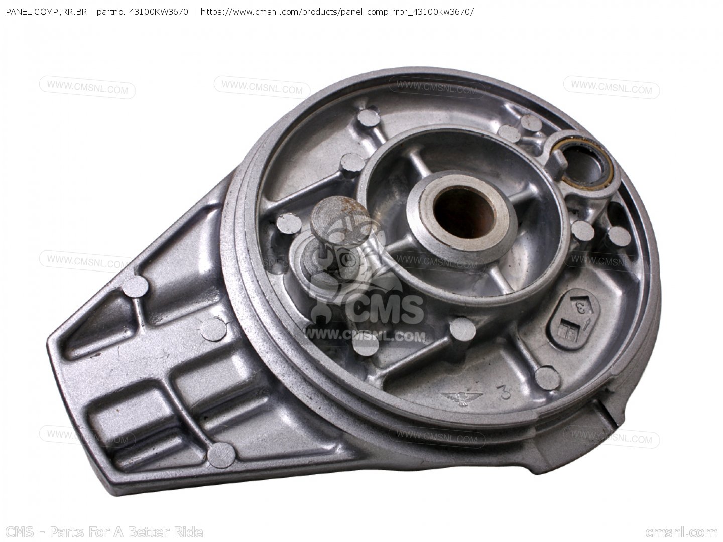 43100KW3670: Panel Comp.,rr.br Honda - buy the 43100-KW3-670 at CMSNL