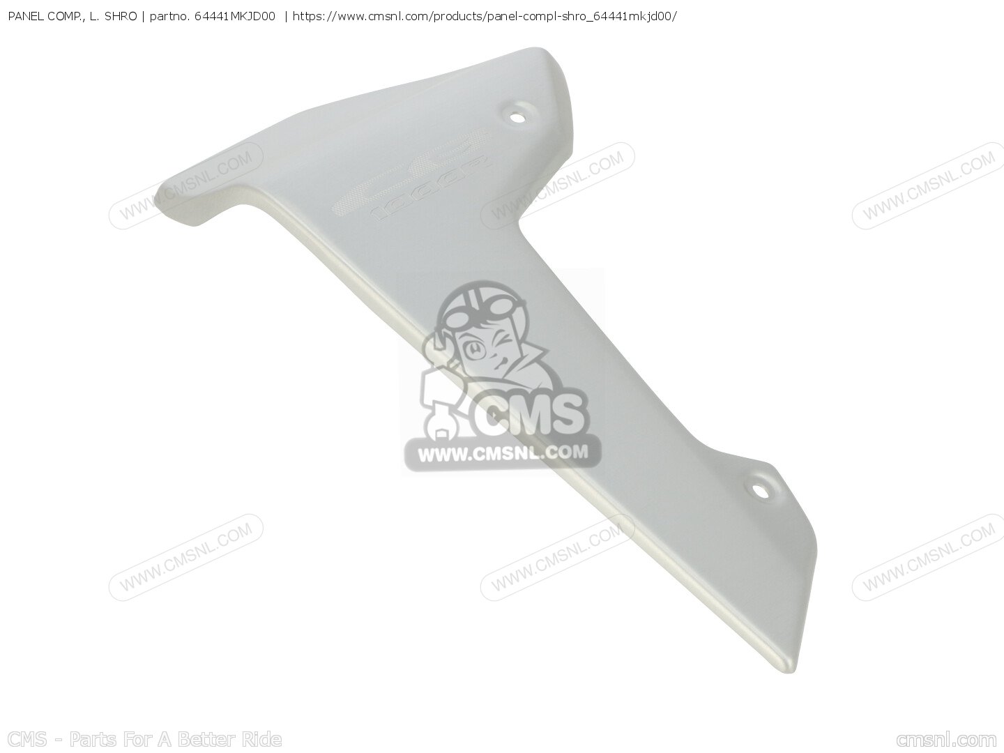 64441MKJD00: PANEL COMP,L SHRO Honda - buy the 64441-MKJ-D00 at CMSNL