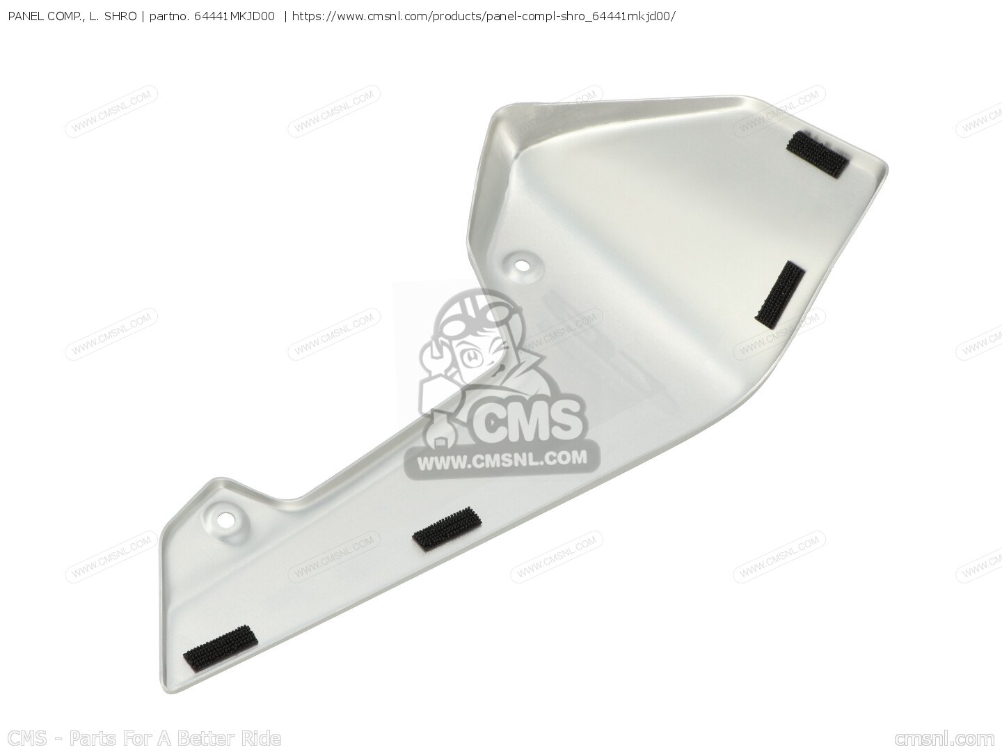 64441MKJD00: PANEL COMP,L SHRO Honda - buy the 64441-MKJ-D00 at CMSNL