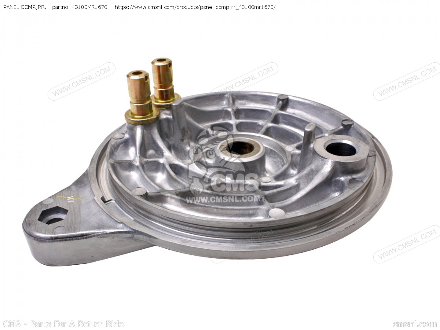 43100MR1670: PANEL COMP.,RR. Honda - buy the 43100-MR1-670 at CMSNL