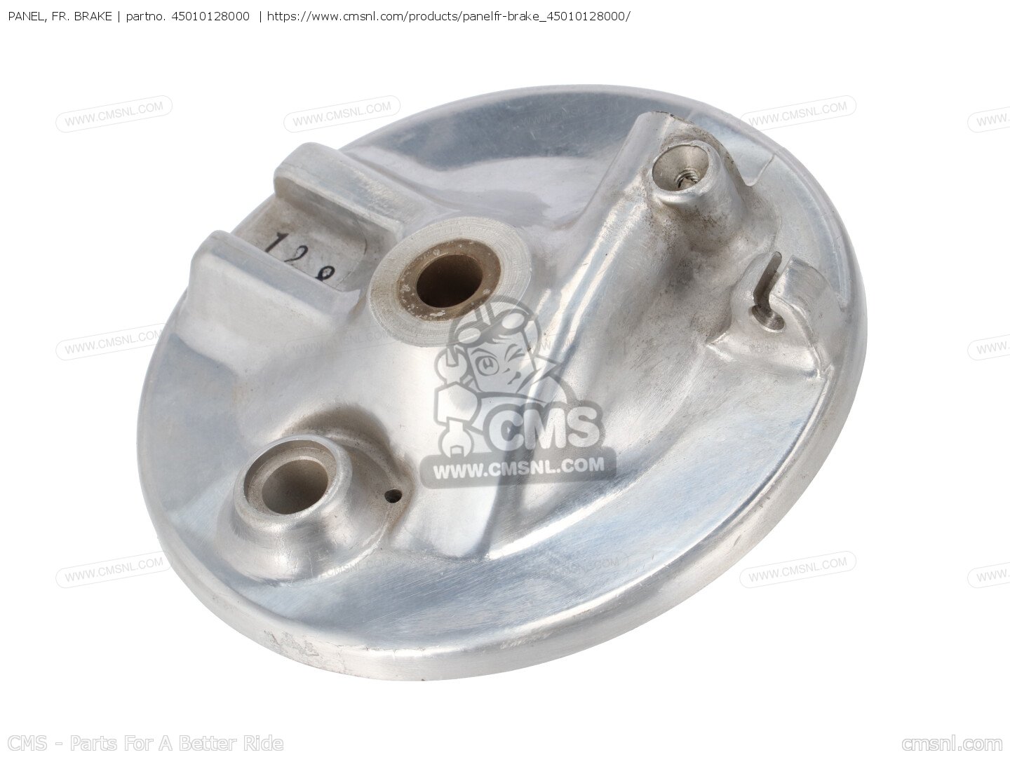 45010128000: PANEL, FR. BRAKE Honda - buy the 45010-128-000 at CMSNL