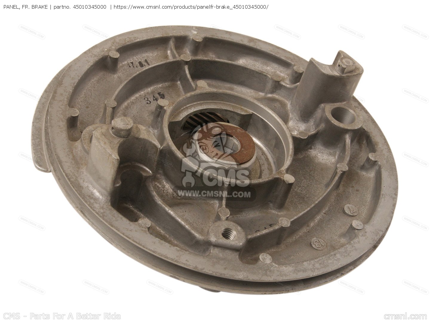 PANEL, FR. BRAKE for Honda - order at CMSNL