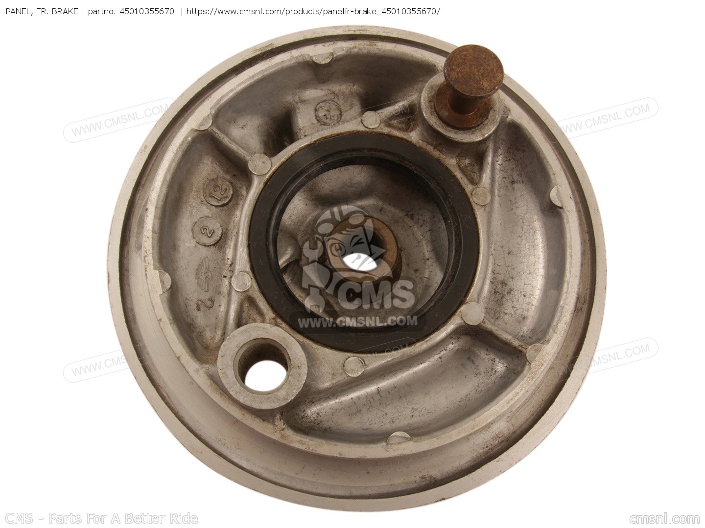 PANEL, FR. BRAKE for Honda - order at CMSNL