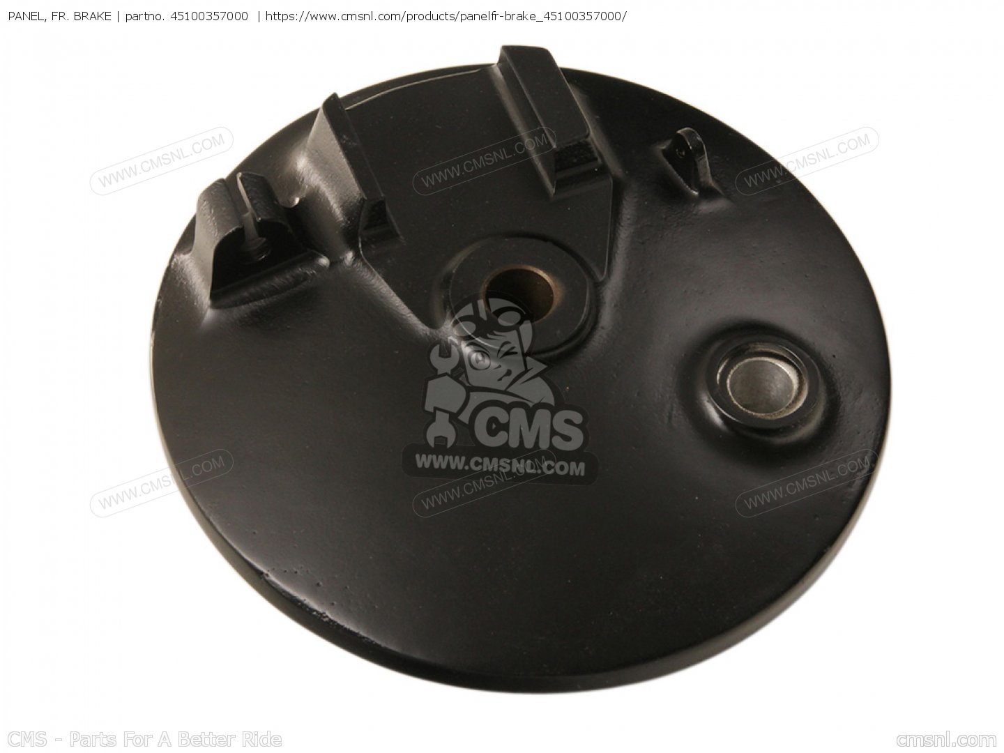 45100357000: PANEL, FR. BRAKE Honda - buy the 45100-357-000 at CMSNL