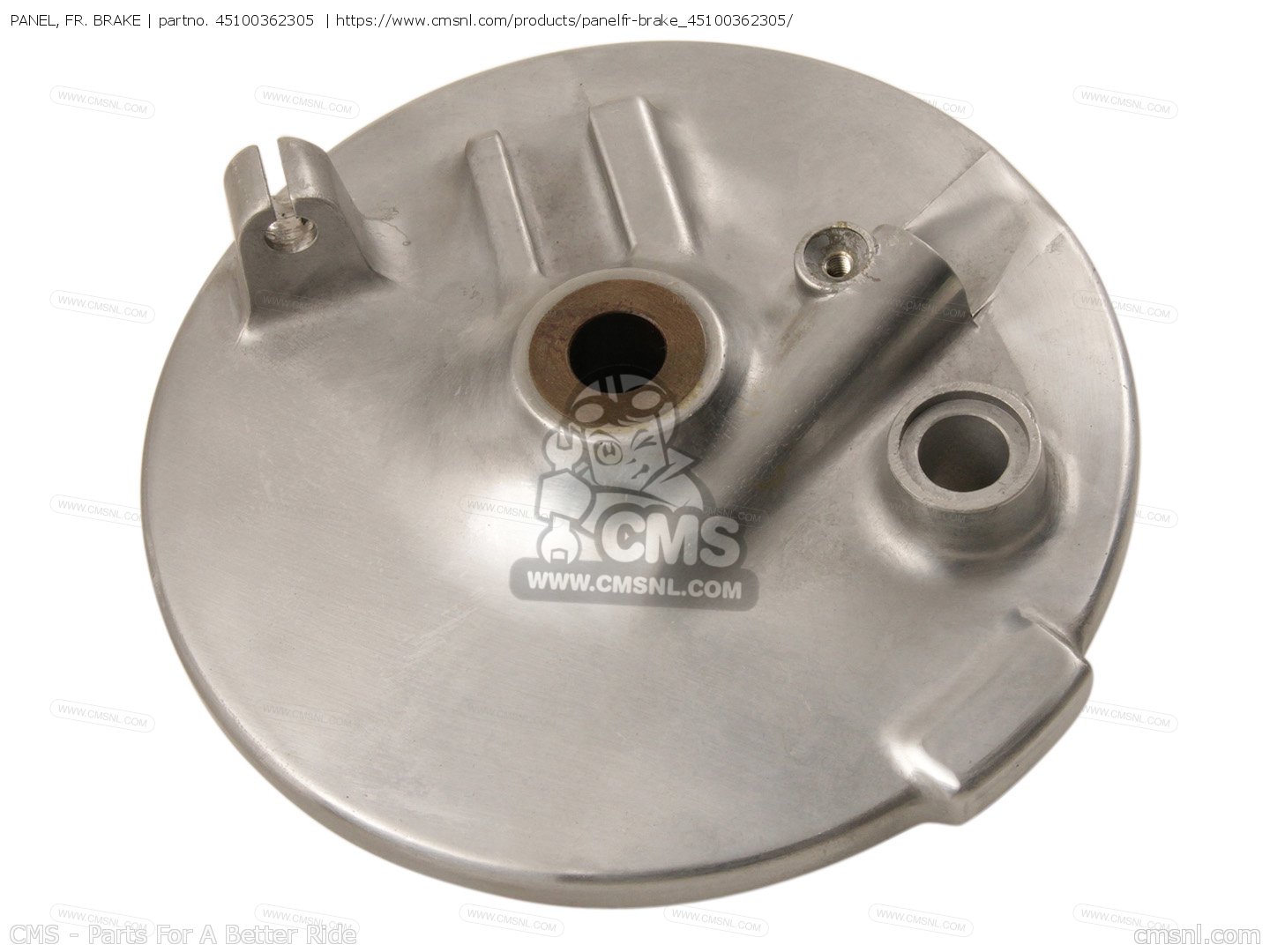 PANEL, FR. BRAKE for Honda - order at CMSNL