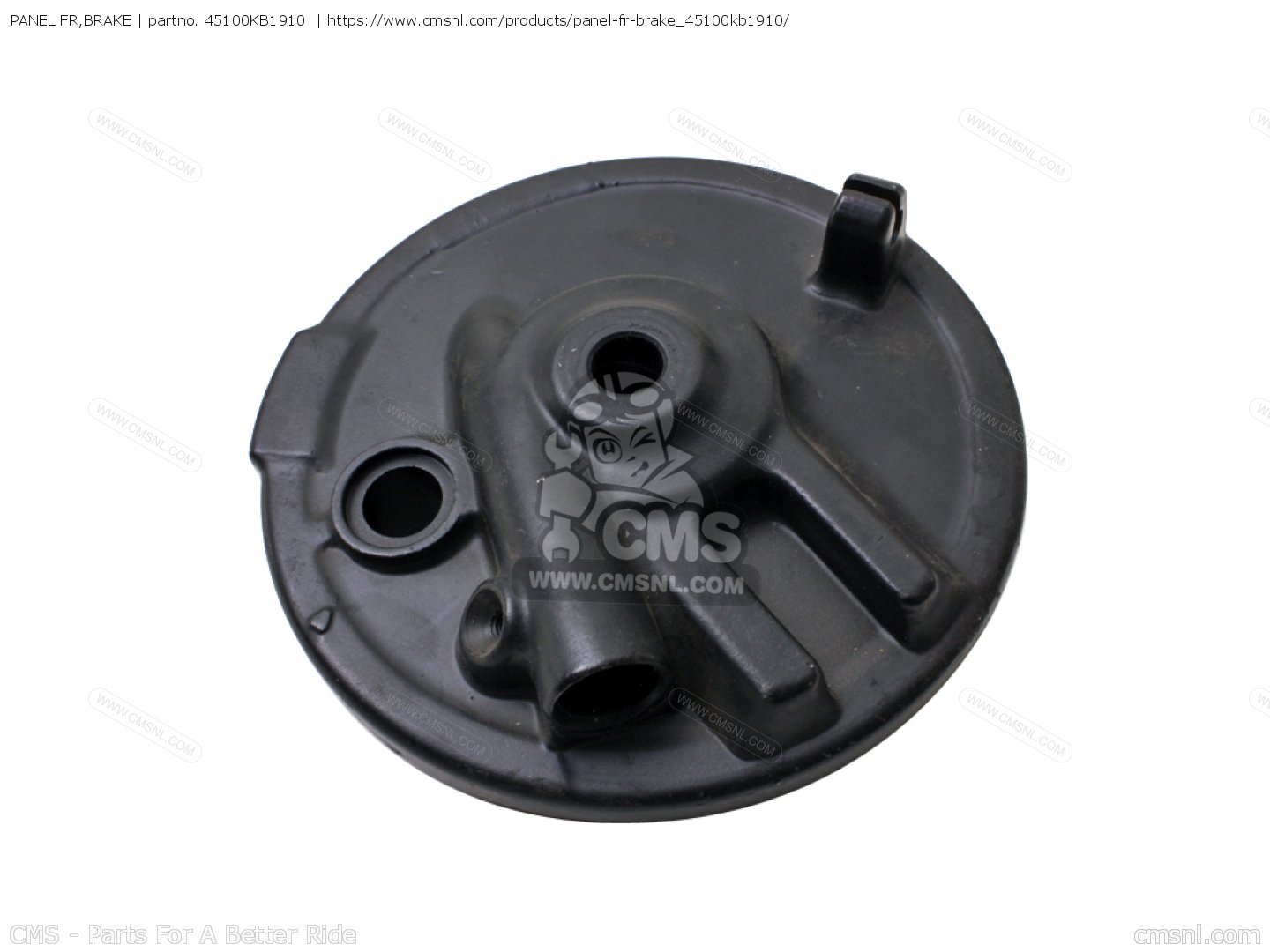 45100KB1910: PANEL FR,BRAKE Honda - buy the 45100-KB1-910 at CMSNL