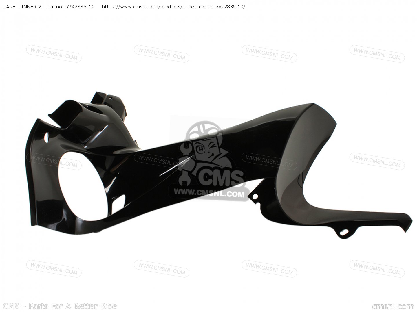 5VX2836L10: PANEL, INNER 2 Yamaha - buy the 5VX-2836L-10-00 at CMSNL