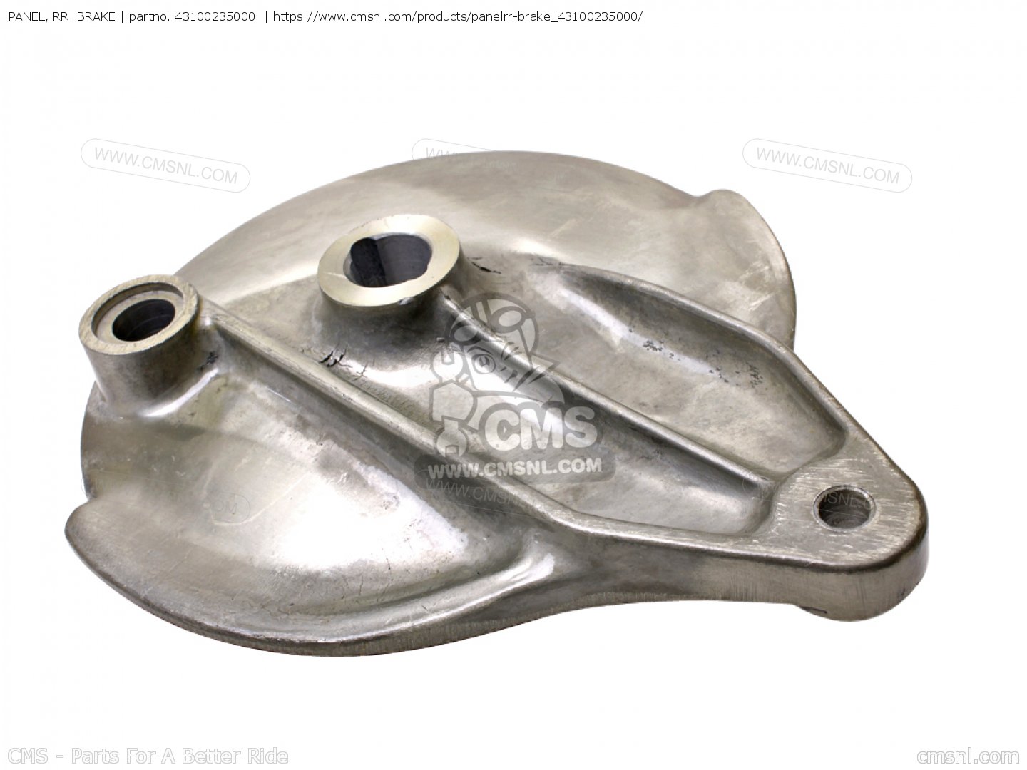 43100235000: PANEL, RR. BRAKE Honda - buy the 43100-235-000 at CMSNL