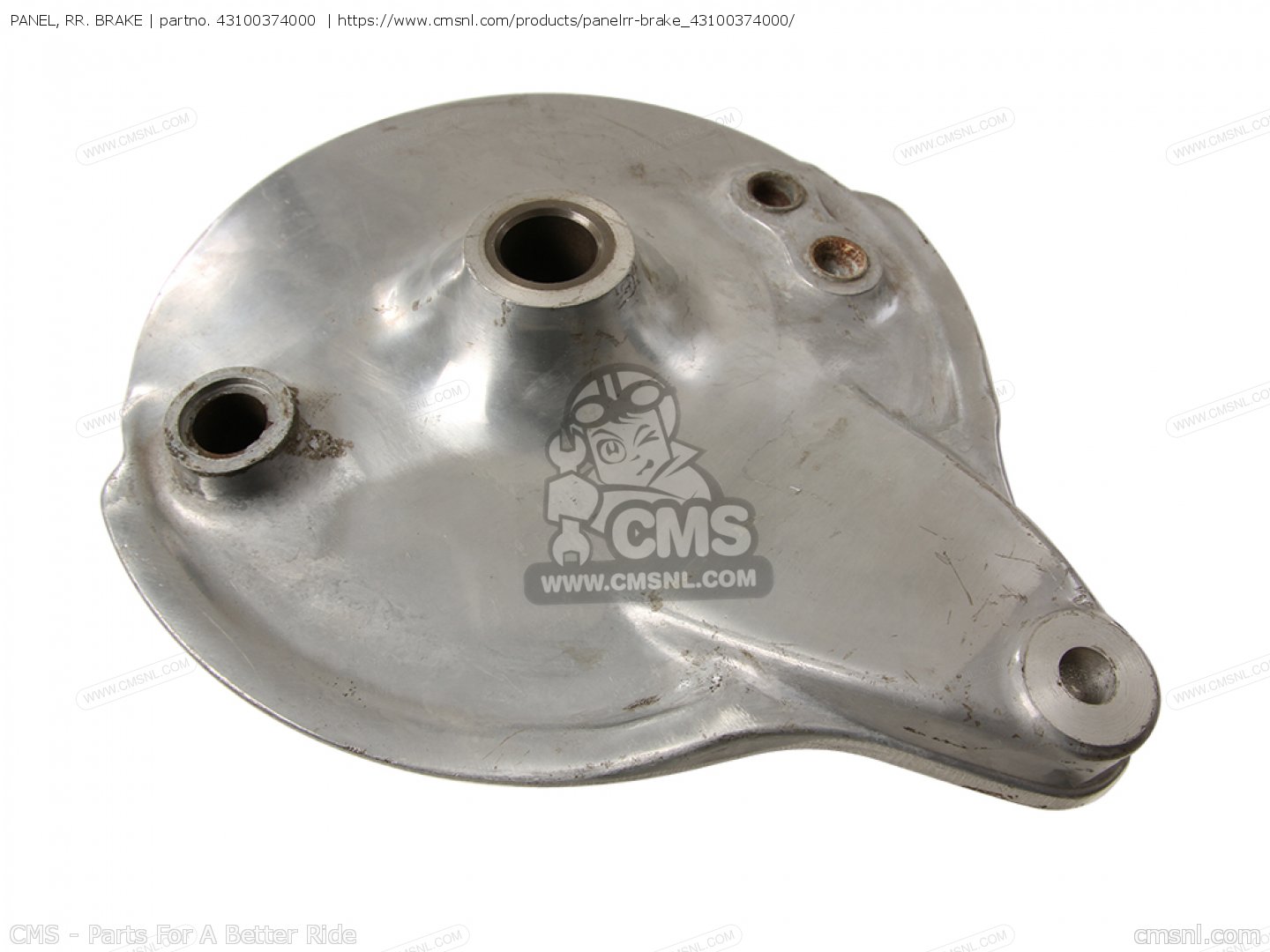 43100374000: PANEL, RR. BRAKE Honda - buy the 43100-374-000 at CMSNL