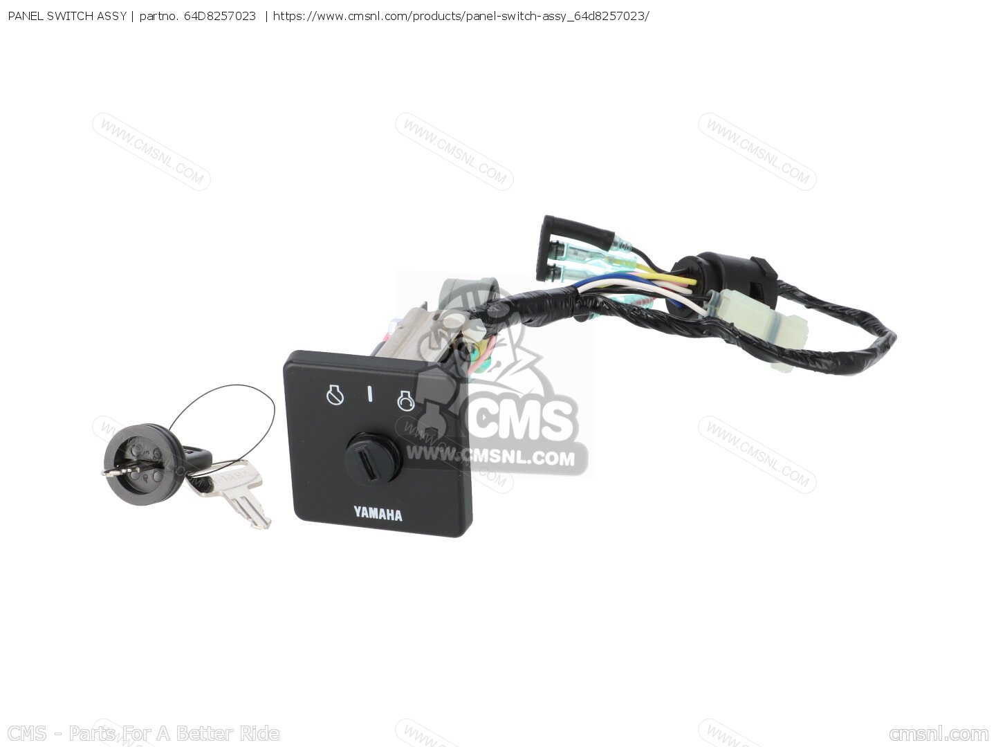 64D8257023: PANEL SWITCH ASSY Yamaha - buy the 64D-82570-23-00 at CMSNL
