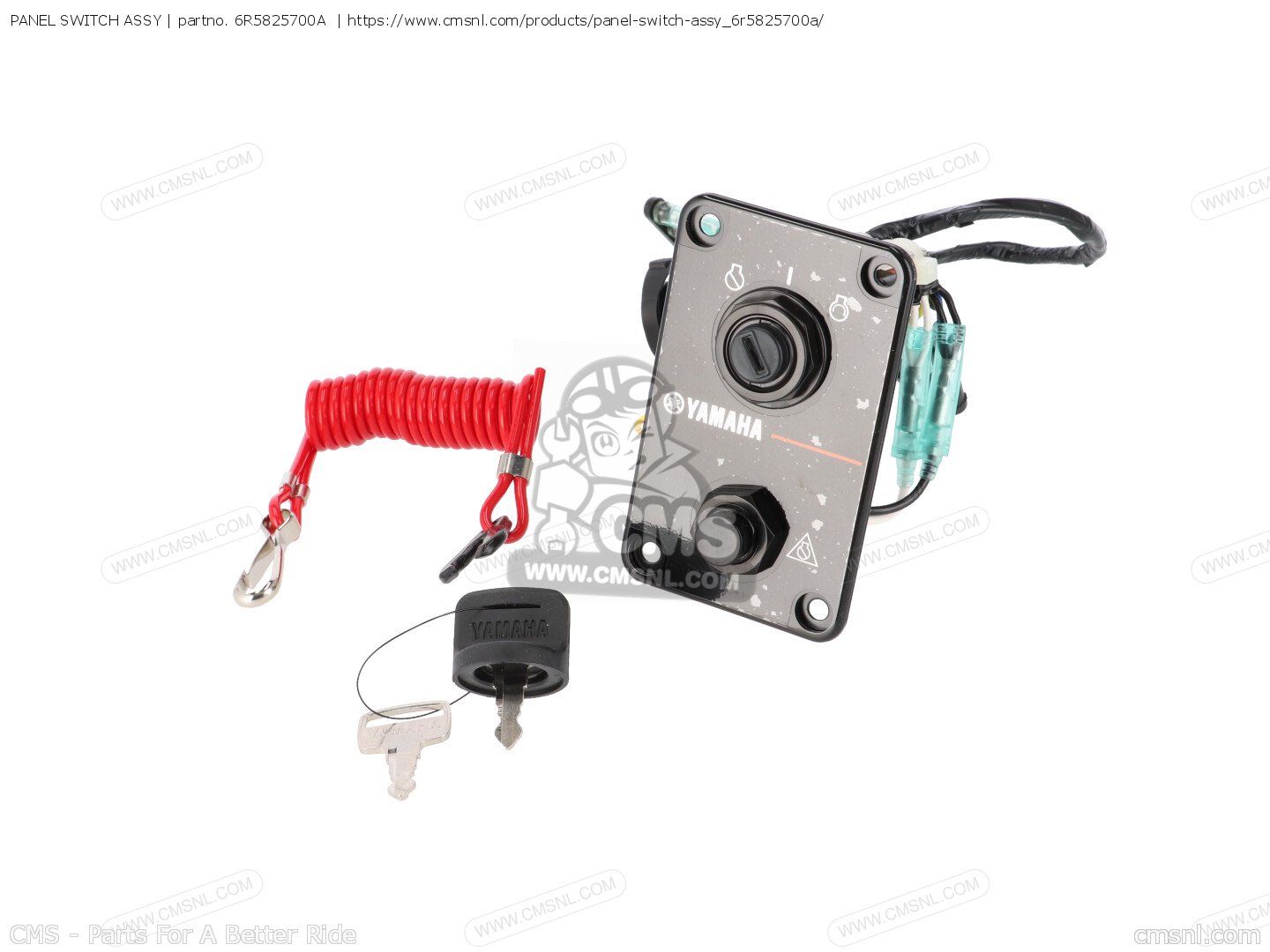 6R5825700A: PANEL SWITCH ASSY Yamaha - buy the 6R5-82570-0A-00 at CMSNL