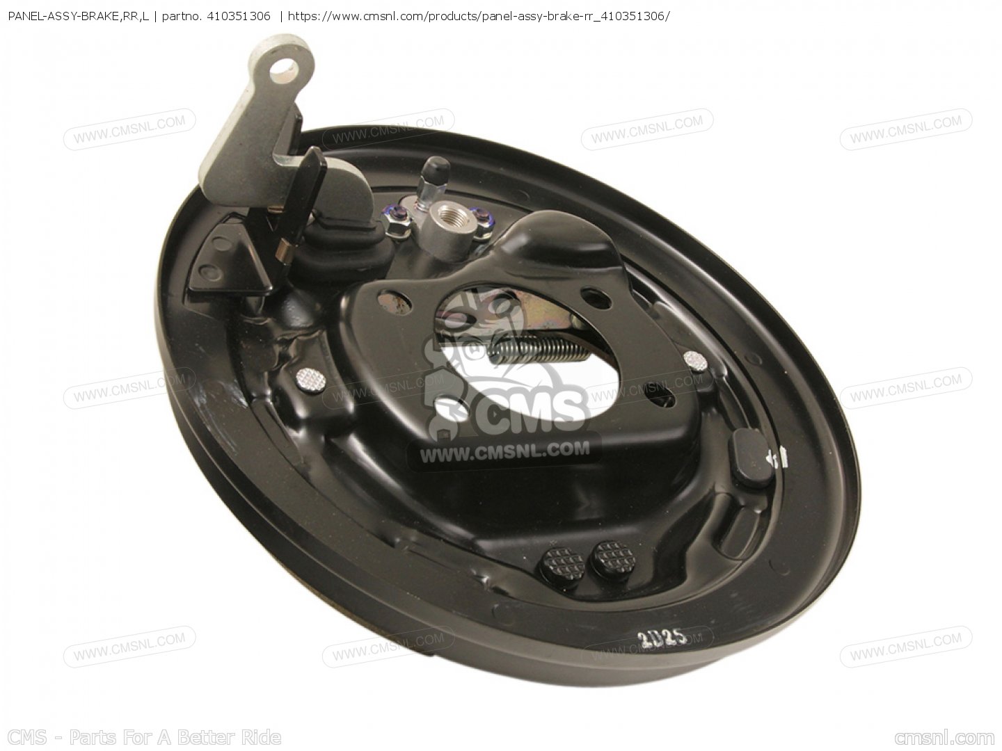 410351306: PANEL-ASSY-BRAKE,RR,L Kawasaki - buy the 41035-1306 at CMSNL
