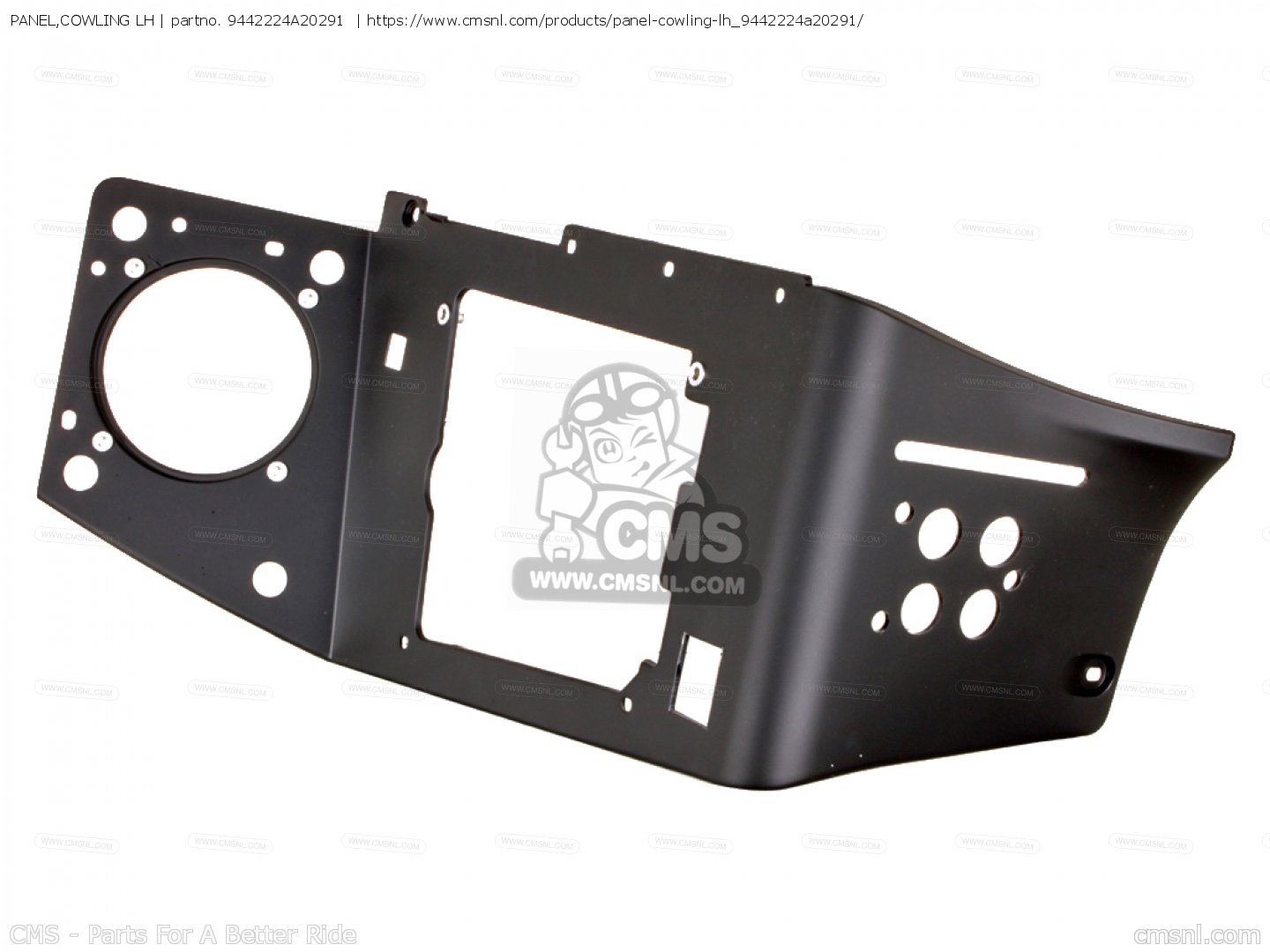 PANEL,COWLING LH for GV1400GD CAVALCADE 1986 (G) USA (E03) - order at CMSNL