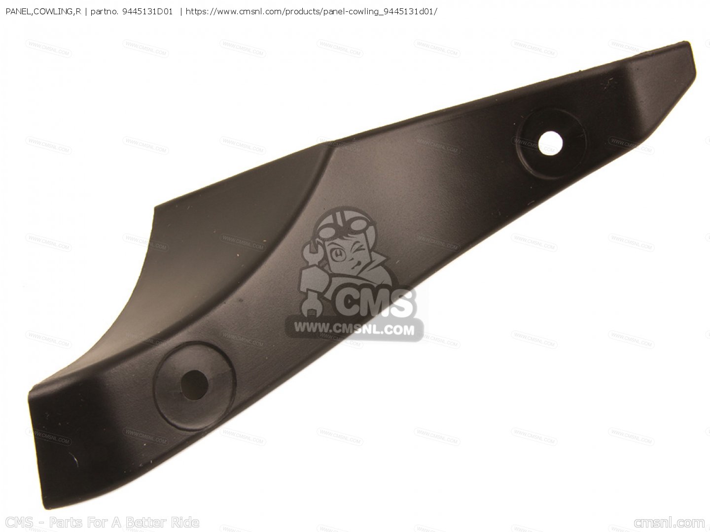 9445131D01: Panel,cowling,r Suzuki - buy the 94451-31D01 at CMSNL