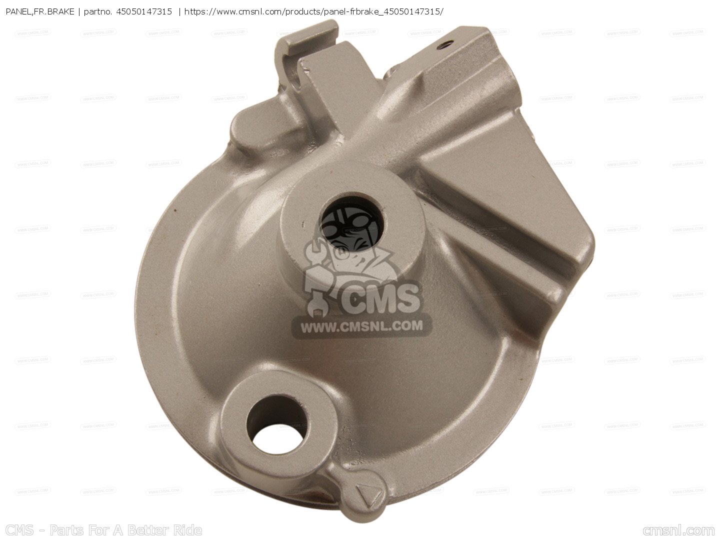 45050147315: PANEL,FR.BRAKE Honda - buy the 45050-147-315 at CMSNL