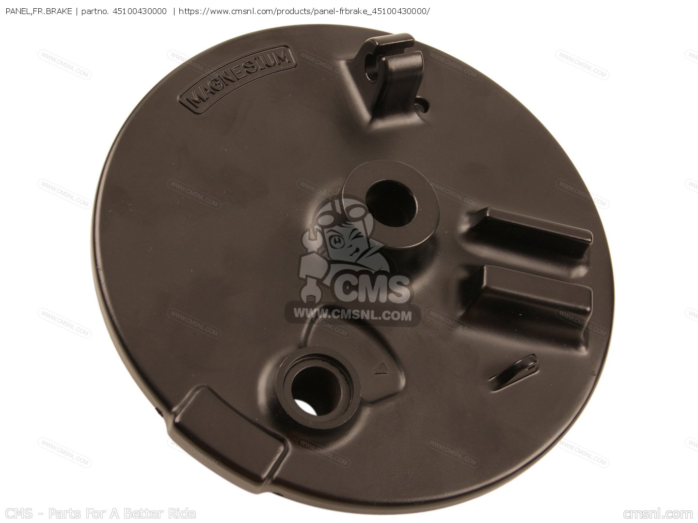 45100430000: PANEL,FR.BRAKE Honda - buy the 45100-430-000 at CMSNL