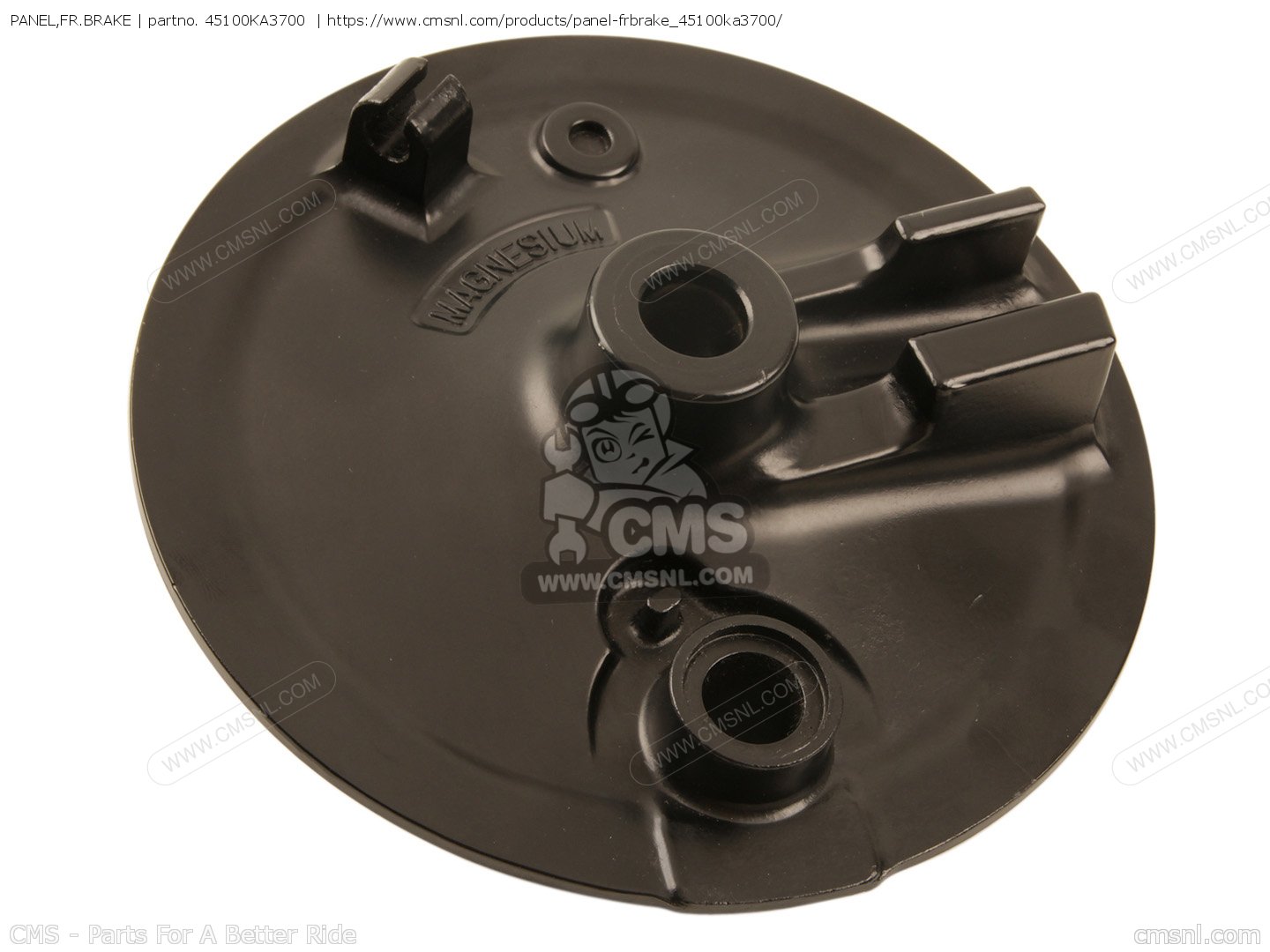 PANEL,FR.BRAKE for CR125R 1982 (C) - order at CMSNL