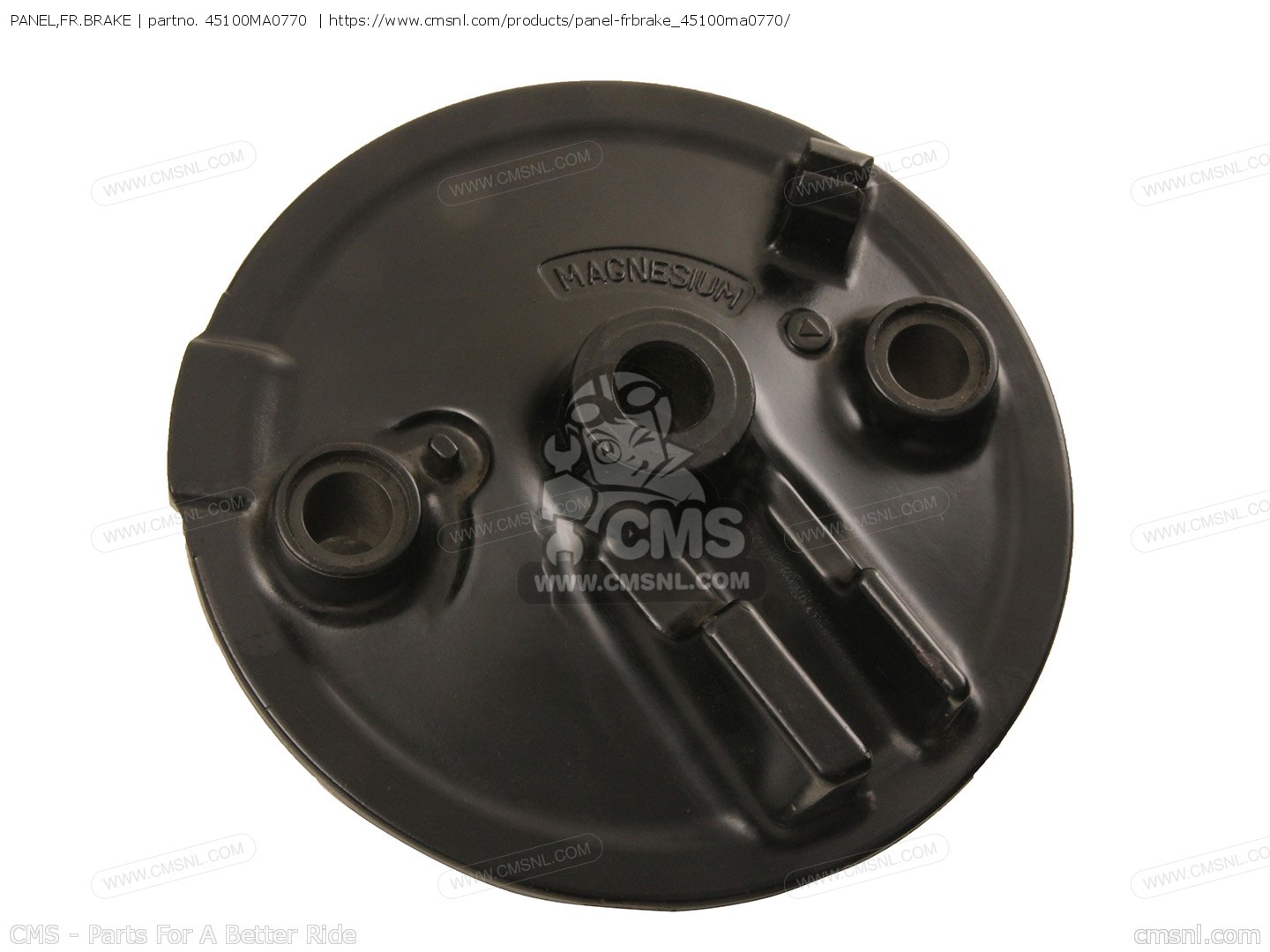 PANEL,FR.BRAKE for Honda - order at CMSNL