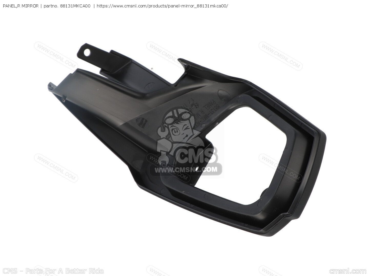 88131MKCA00: PANEL,R MIRROR Honda - buy the 88131-MKC-A00 at CMSNL