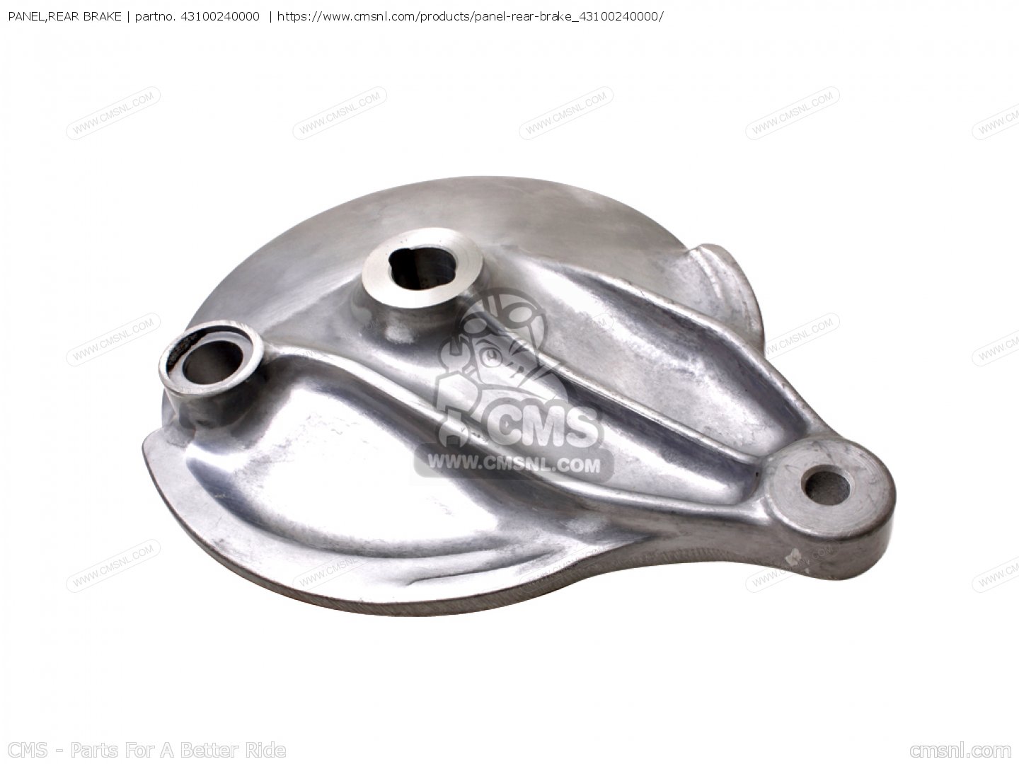 43100240000: PANEL,REAR BRAKE Honda - buy the 43100-240-000 at CMSNL