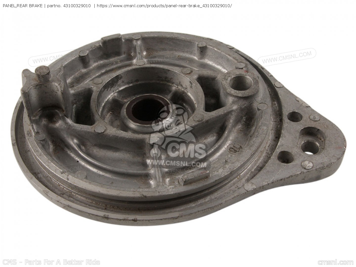 43100329010: PANEL,REAR BRAKE Honda - buy the 43100-329-010 at CMSNL