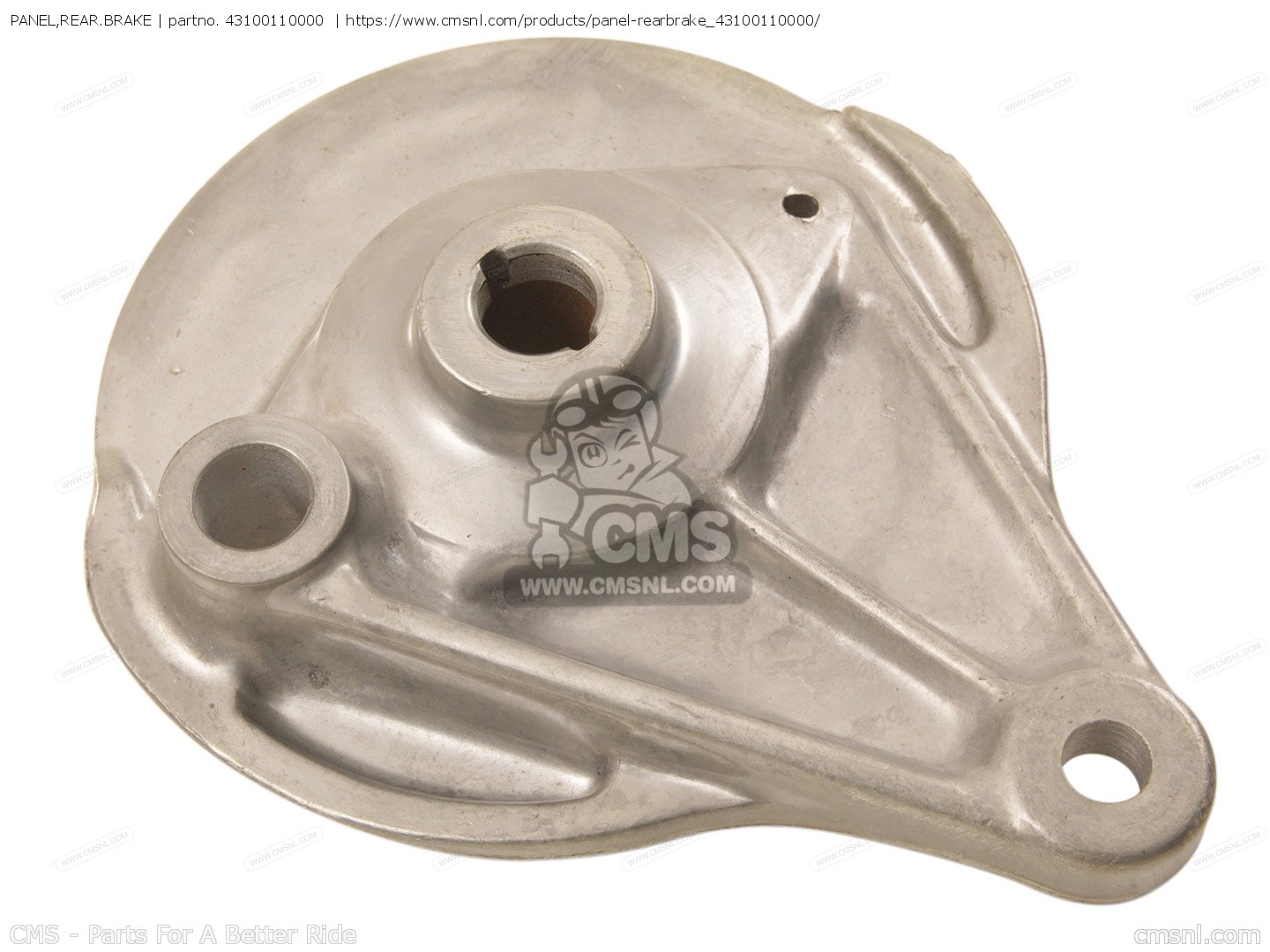 43100110000: PANEL,REAR.BRAKE Honda - buy the 43100-110-000 at CMSNL