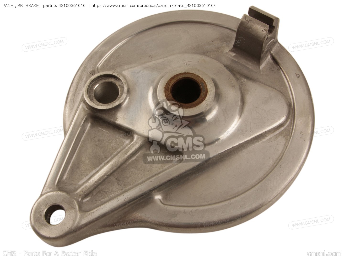 43100361010: Panel, Rr. Brake Honda - buy the 43100-361-010 at CMSNL